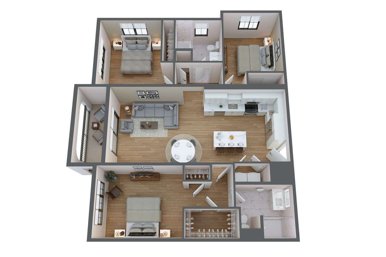 Apartments in Palmetto Bay FL | Floor Plans | Indigo Palmetto Bay